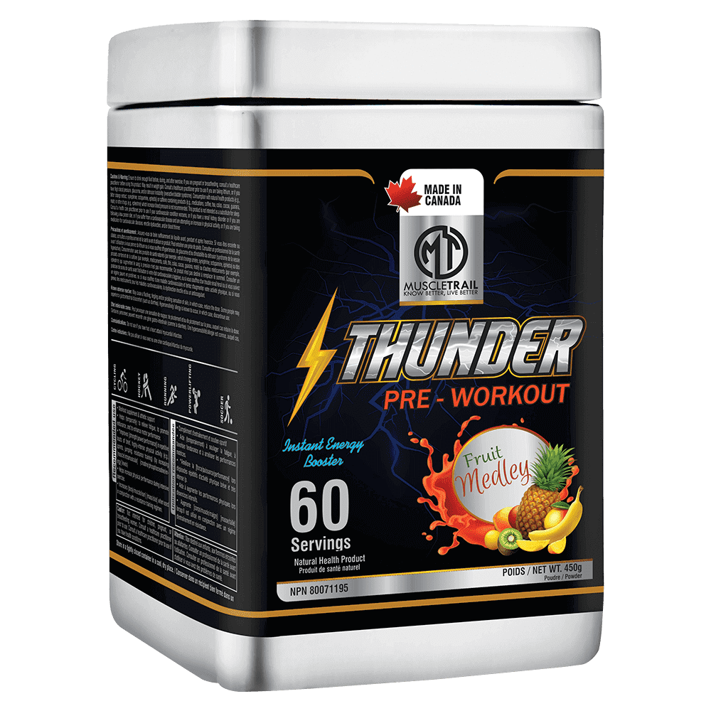 Canadian Pre Workout Supplements for Men & Women - Muscle Trail